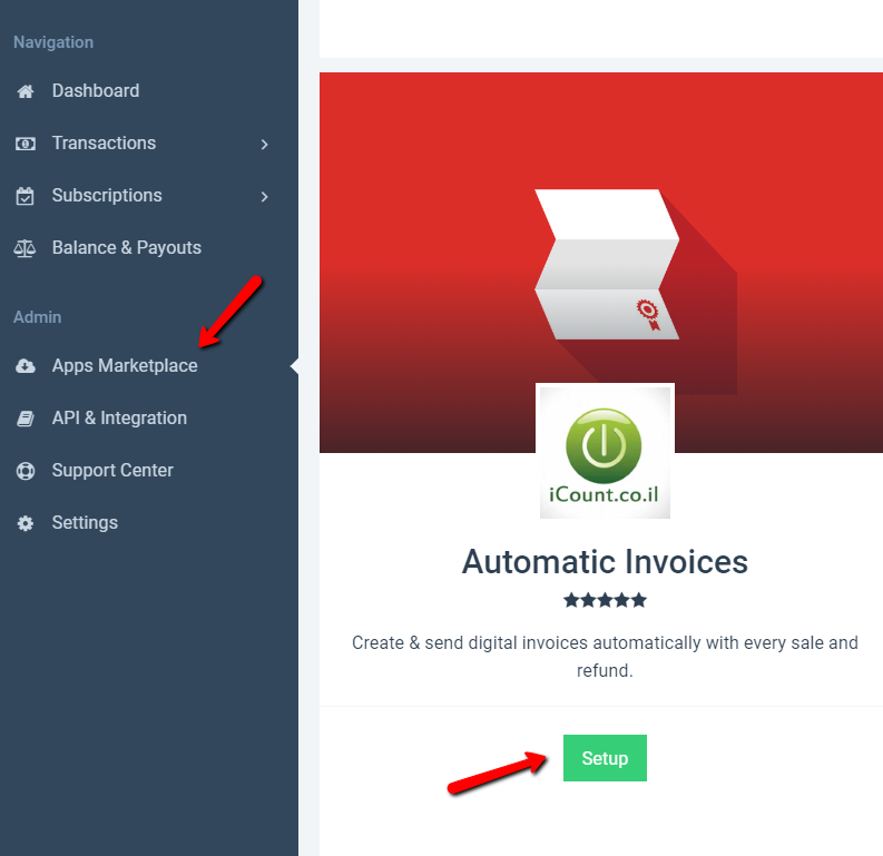Automatic Invoices – PayMe Knowledge Center